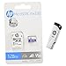 HP Micro SD Card 128GB with Adapter A1 U3 V30 (Purple), (HFUD128-MX330 ...