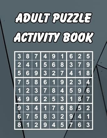 Amazon.com: Adult Puzzle Activity Book: 72 Puzzles: Word Search, Mine ...
