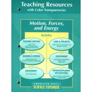 Motion, Forces and Energy Teaching Resources with Color Transparencies ...