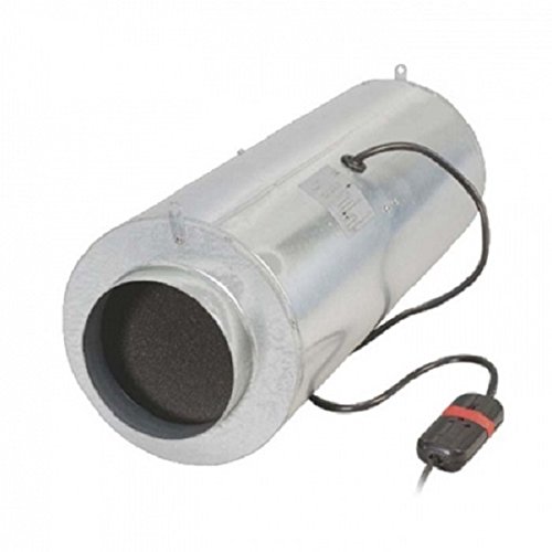CAN-Fan ISOMAX 3-Speed 200mm (8") Sound Insulated Grow Room Fan ...