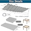 Filet d'ombrage Extérieur 135x340cm Protection UV 98%, Indéchirable ...