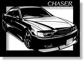 Buy PAPER CUTOUTS of "TOYOTA CHASER " design-A4 size Online at ...