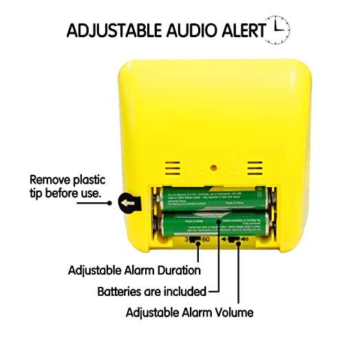 Visual Timer with Protective Case, 60-Minute Countdown Timer for Kids ...