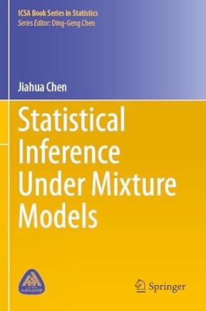 Buy Statistical Inference Under Mixture Models Book Online at Low Prices in India | Statistical ...