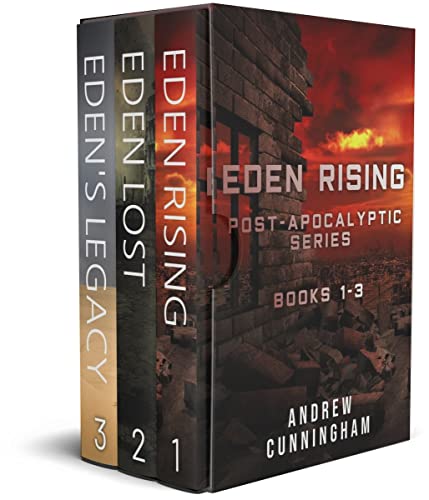 Eden Rising Post-Apocalyptic Series, Books 1-3 eBook : Cunningham ...