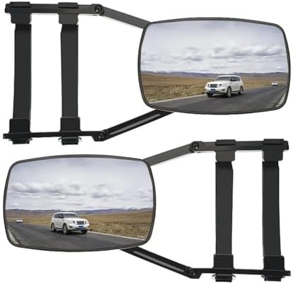 Benustra 2Pcs Mirror Extenders for Towing, Universal Adjustable Towing ...