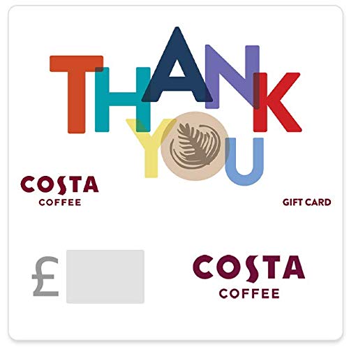 Costa Coffee eGift Card - £5 - Thank You : Amazon.co.uk: Gift Cards