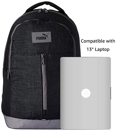 Buy PUMA Laptop Backpack IND II Black-CASTLEROCK, Puma Black-CASTLEROCK ...