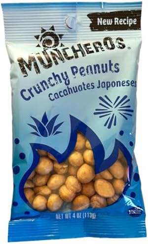 Amazon.com : Muncheros, Crunchy Peanuts, Cacahuates Japoneses ...