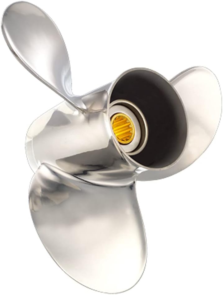 Amazon.com: Solas 5221-100-13 Saturn Stainless Steel 3-Blade Propeller - RH, 10" Diameter x 13 ...