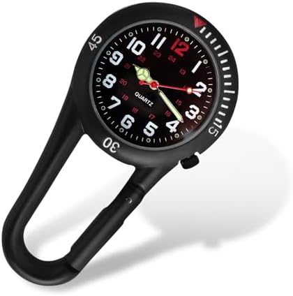 Paramedic Watch Pocket FOB Watches Luminous Face FOB Watch Clip-On ...
