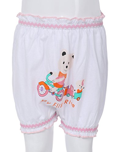 Gumber Slim Fit Cotton Printed Ideal For Kids Pack Of 6 White Cotton ...