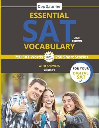 ESSENTIAL SAT VOCABULARY: Digital SAT Prep: High-Frequency Words to ...