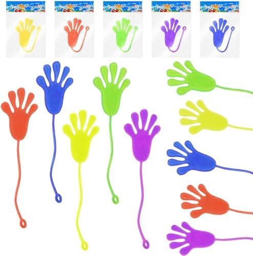 Montchi 20Pcs Sticky Hands, Sticky Stretchy Toys Set, Novelty Toys for ...