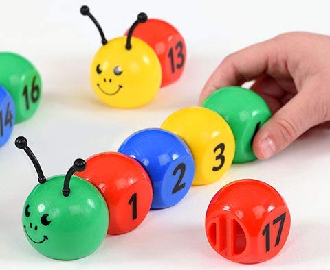 GoAppuGo Caterpillar Number Learning Toys for Babies Infants, Gifts for ...