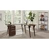 Amazon.com: Realspace® Trezza 62" W L-Shaped Computer Desk, Warm Walnut ...