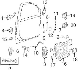 Amazon.com: Mopar Genuine Mopar Door Hinge - 68030375AE : Automotive
