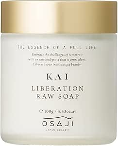 Amazon | オサジ(OSAJI)カイ(KAI) リベレーションローソープ「肌に優しい/弱酸性 潤い続く 大人肌をいたわる ダマスクローズとジャスミンの香り」100g | OSAJI ...