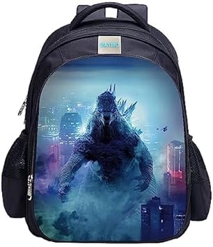 Amazon.com | MATMO Monster Backpack for Boys Girls Kids Monster Print ...
