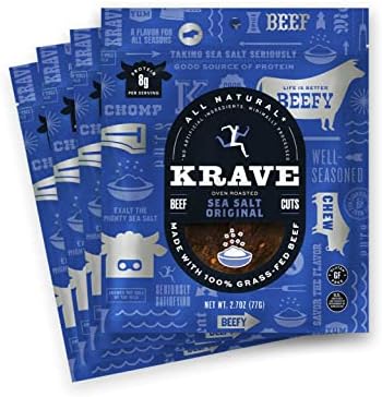 Amazon.com: KRAVE All Natural Beef Jerky | Gluten Free, Good Source of ...