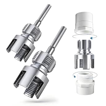 PVC Pipe Threader and Pipe Thread Cutting Tool, Integrated Internal ...