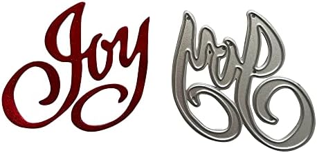 Amazon.com : Joy Cutting Dies Words Metal Die Cuts Joy Cutting Dies ...