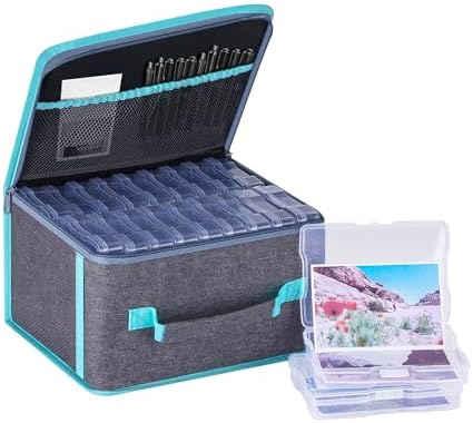 Amazon.com: Joelver Maker Photo Storage Box 5x7, Colorful 18 Inner ...
