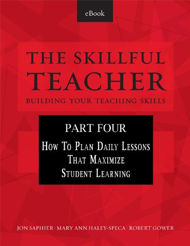 Part 4 - The Skillful Teacher: Building Your Teaching Skills - Kindle ...