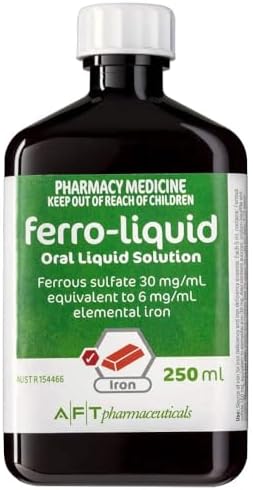 Ferro-Liquid 250ml : Amazon.com.au: Health, Household & Personal Care