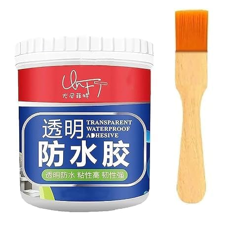 All Weather Performance Transparent Waterproof Glue 300gm with Brush ...