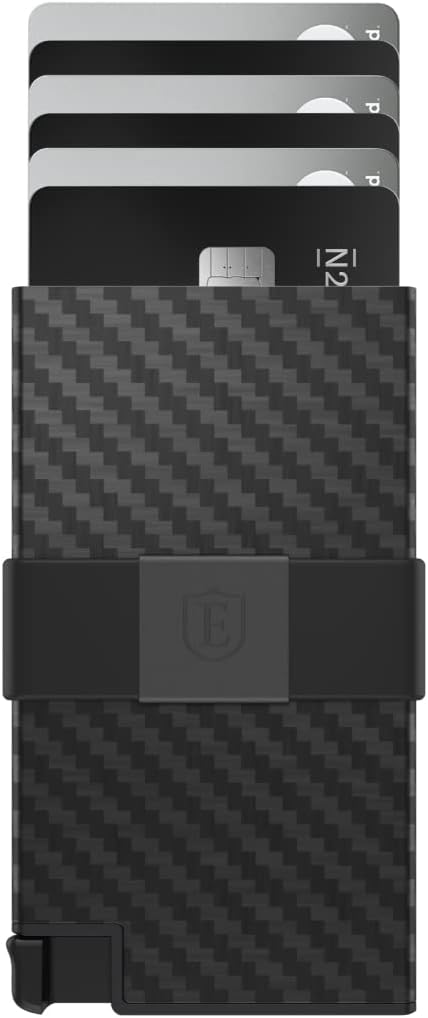 Ekster Carbon Fiber Card Holder Wallets for Men | Metal Wallet with ...
