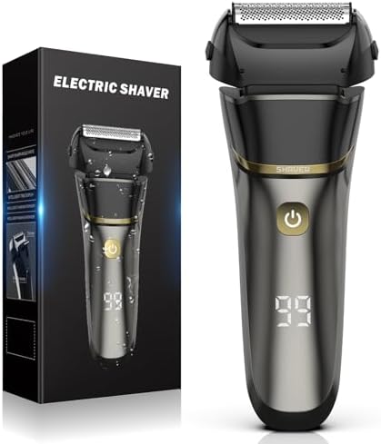 Amazon.com: ORVINA Foil Shaver for Men, Electric Razor Rechargeable ...