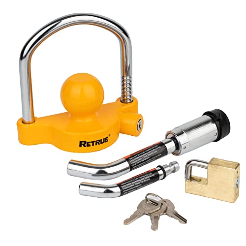 Snapklik.com : RETRUE Keyed Alike Trailer Lock Set Tow & Store Lock Kit ...