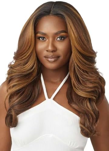 Amazon.com : Outre Lace Front Wig - Talha (CHOCOLATE SWIRL) : Beauty ...