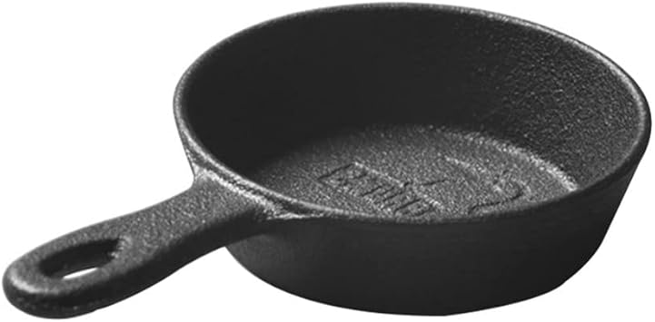 DIYARTS Cast Iron Pan Mini Small Frying Pan Handle Metal Model Gas ...