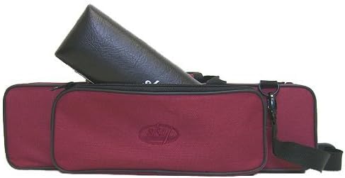 Amazon.com: "C" Flute/Piccolo Combo Case with Shoulder Strap (Burgundy ...