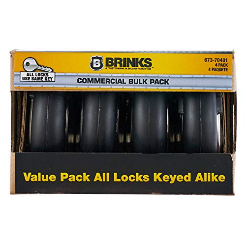 Brinks Home Security 673-70401 70mm Discus W/Boron Shkl, 4 Pk , Black ...