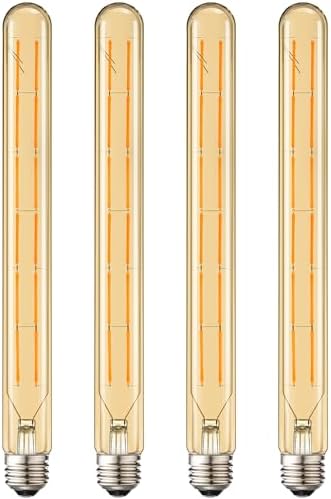 HUIBONA Edison Light Bulb 40 Watt, T10/T300 11.6in Long Tube Edison ...