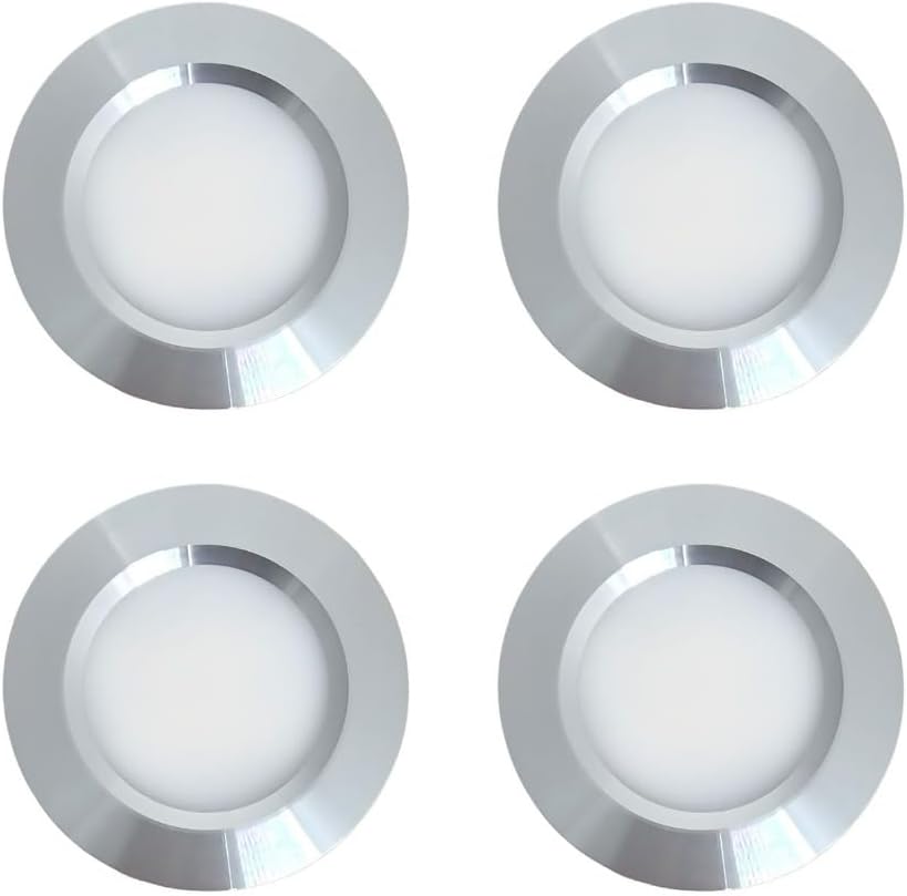 Marvix LED 12V 24V Spot Lights Dimmable Pack of 4 Warm White 3000k ...