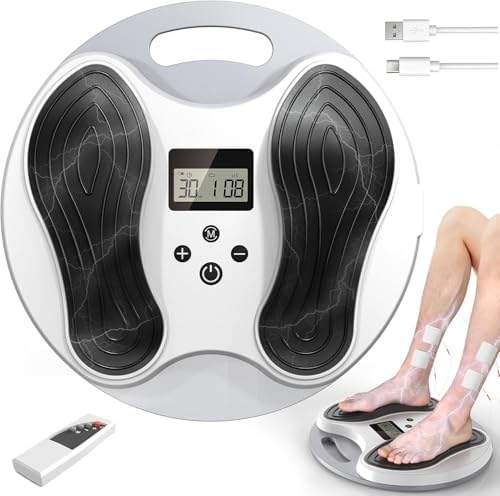 Amazon.com: EMS Foot Massager for Neuropathy, Newly Red Light Therapy ...