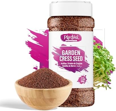 Amazon.com: Hemani 2 Packs of Cress Seeds I 400g (14.2oz) I Aliv seeds ...