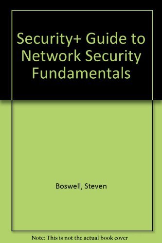 Security+ Guide to Network Security Fundamentals: 9780619212940 ...