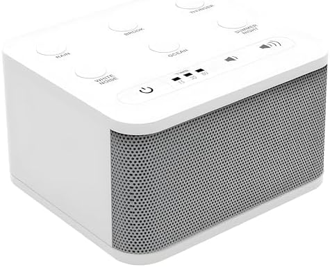 Portable Sleep Sound Machine - White Noise Machine for Office Privacy ...