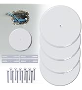 Wuno Shop 7 Inch Cleanout Cover Plate, Round Cleanout Plug Access Hole ...