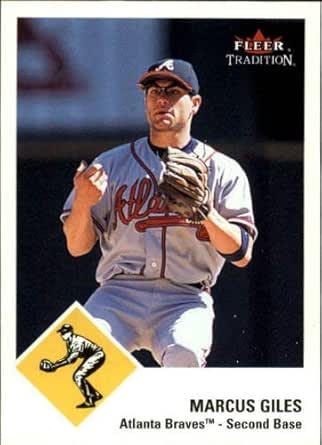 Amazon.com: 2003 Fleer Tradition #338 Marcus Giles MLB Baseball Trading ...