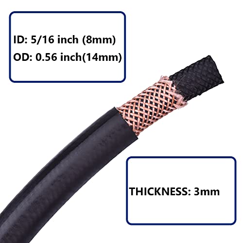 Snapklik.com : Byredio 5/16 Fuel Line Transmission Cooler Hose 8mm High ...