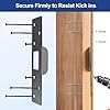 MOSECYOU Extra Long Door Strike Plate 7", Heavy Duty Version, Oversized ...