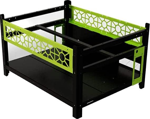Amazon.in: Buy Zeblon's Professional Mining Rig Frame - 6 GPU Steel ...