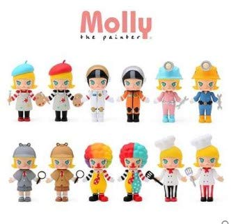 Buy POPMART Kennyswork Molly Career 2 Bobble Head Blind Box Collectible ...