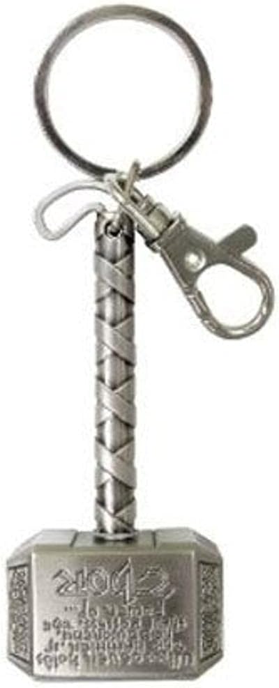 Amazon.com: Marvel Thor Hammer Pewter Key Ring,Grey-light : Clothing ...